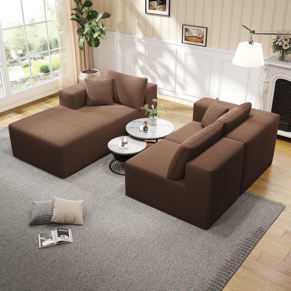 Free Combination Sofa L-shaped Sofa DIY Sofa Sectional Sofa Chaise ...
