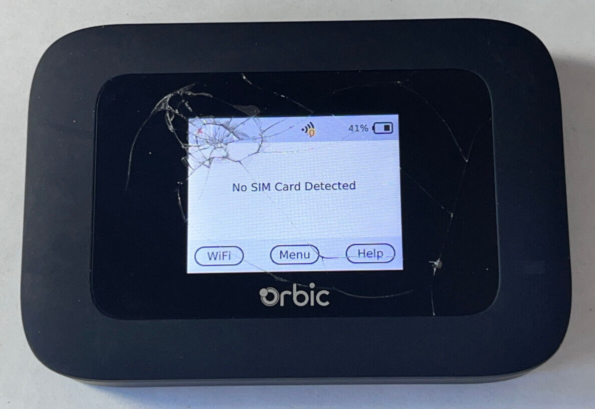 VERIZON ORBIC SPEED R500L5 UW MOBILE HOTSPOT DUAL BAND MODEM ^ READ | eBay