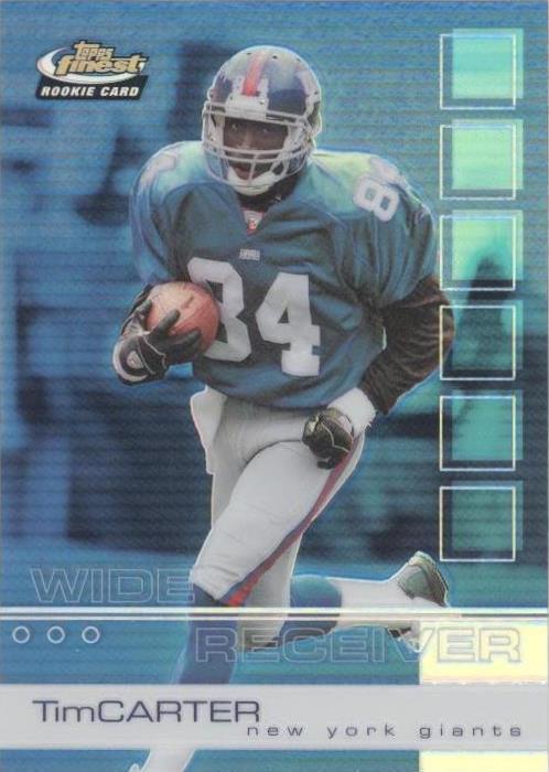 2002 Topps Finest - Tim Carter #78 Refractor /250 (RC) for sale online ...