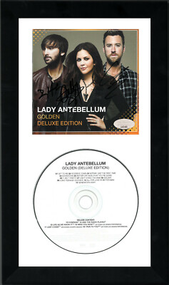 Lady Antebellum Band (Lady A) 2013 Golden Deluxe Edition Album Cover w ...