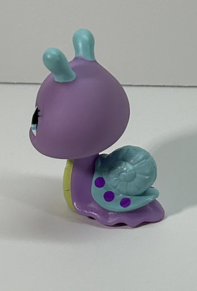 LPS Littlest Pet Shop Authentic PURPLE & TEAL SNAIL #2352 Hasbro | eBay