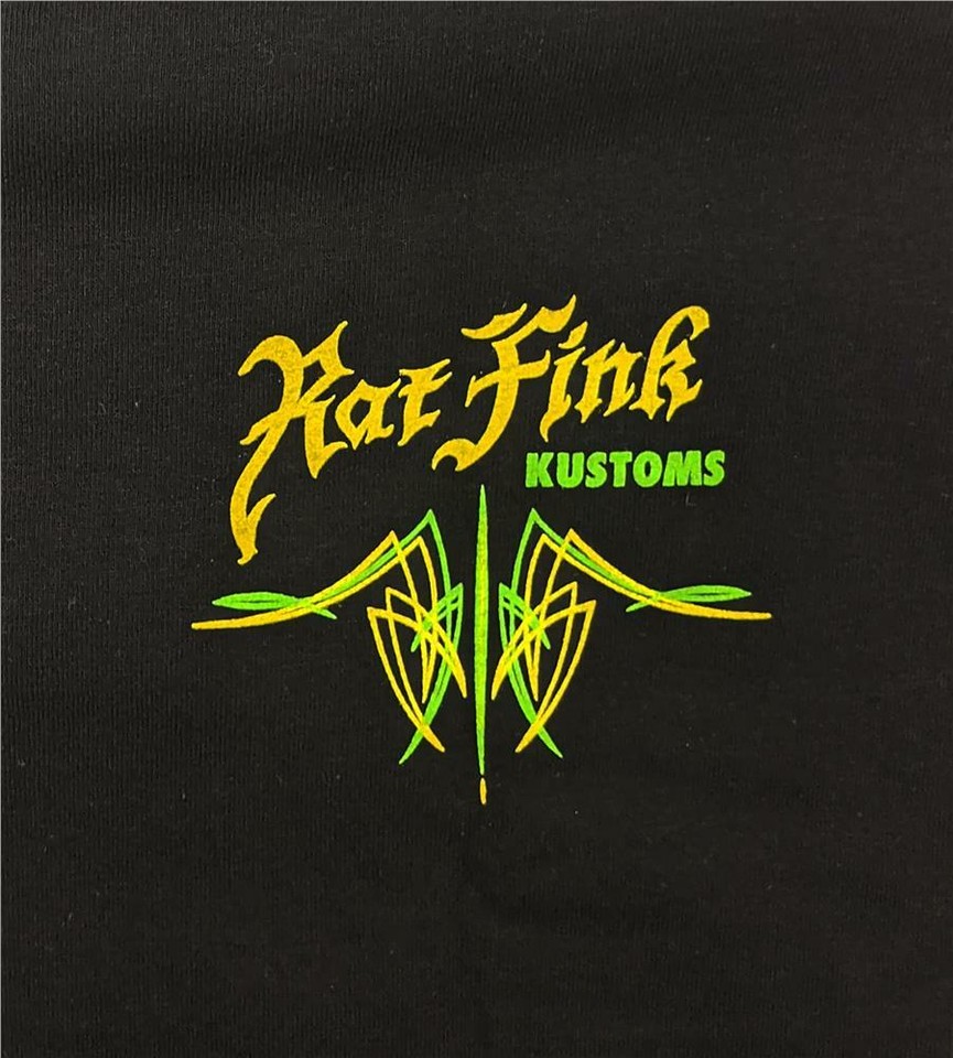 Men's Ed Big Daddy Roth Rat Fink Heavy Chevy Black Cotton T-Shirt M-3XL ...