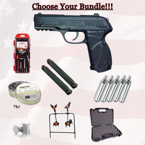 Gamo PT-85 Blowback CO2 Semi Auto Pistol .177 Pellet 450 fps w/ Bundle ...