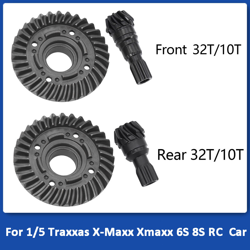 32/10T Front/Rear Differential Gear Kits for 1/5 Traxxas X-Maxx 6S 8S ...