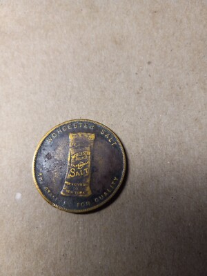 Worcester Salt Co. Good Luck Membership Emblem | eBay