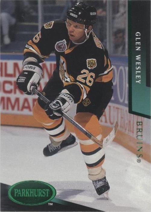1993-94 Parkhurst - Glen Wesley #17 Emerald Ice for sale online | eBay