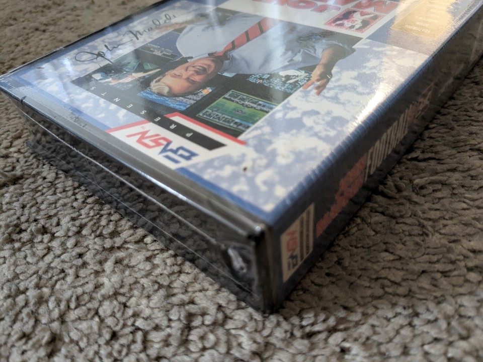 *NEW Factory Sealed* Madden 93 Limited Edition Sega Genesis RARE Near ...