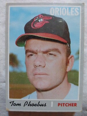 1970 Topps Tom Phoebus Baltimore Orioles #717 Baseball Card | eBay