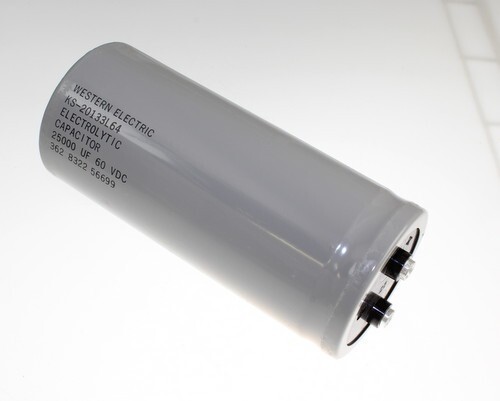 LOT OF 5 KS-20133L64 PHILIPS CAPACITOR 25,000UF 60V ALUMINUM ...