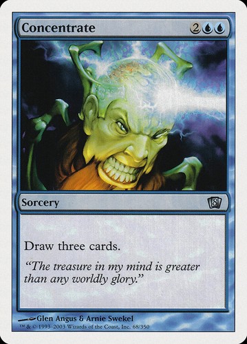 Concentrate | MtG Magic 8th Edition | English | Near Mint-Mint (NM-M ...