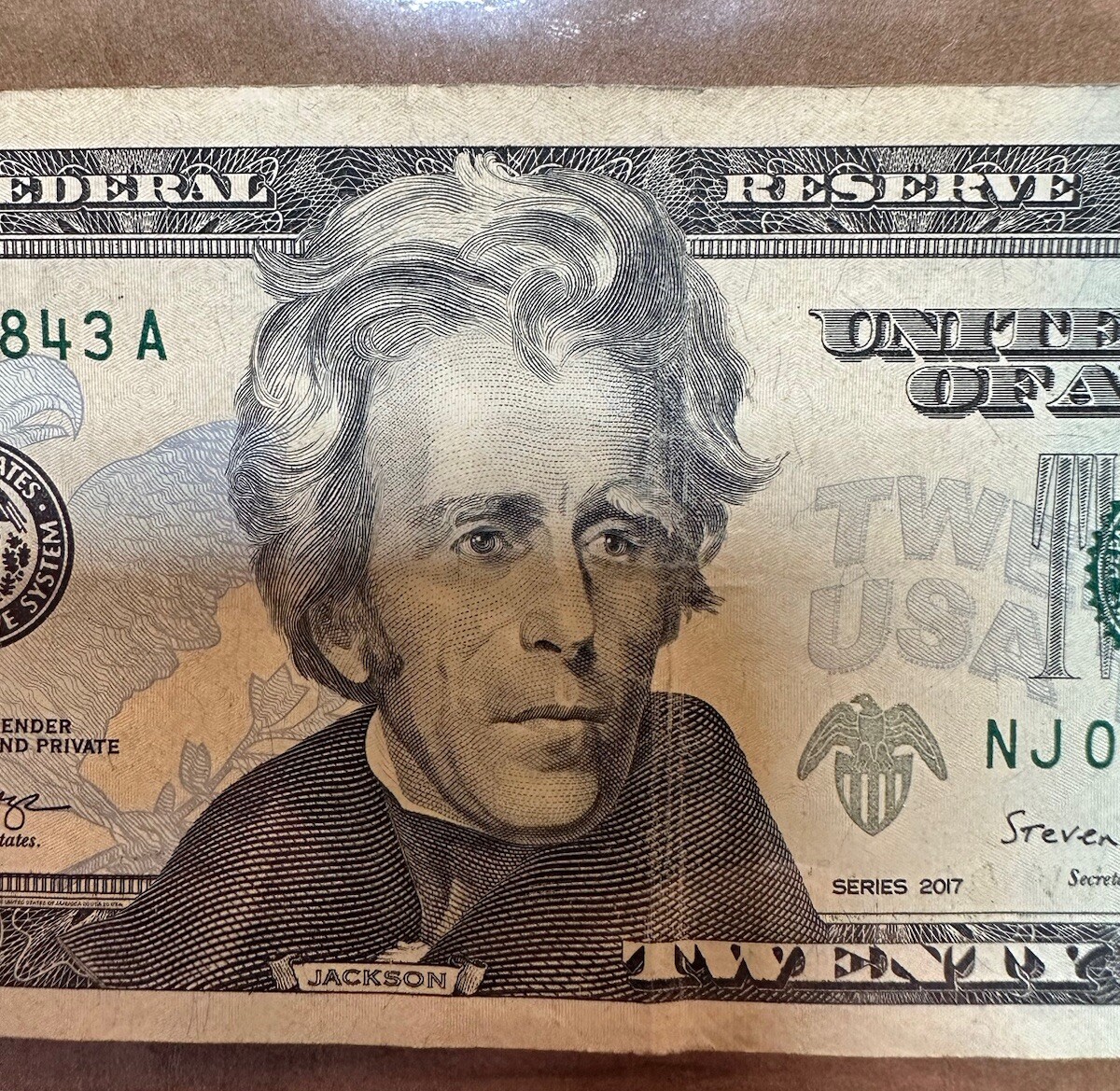$20 BILL INK ERROR RARE | eBay