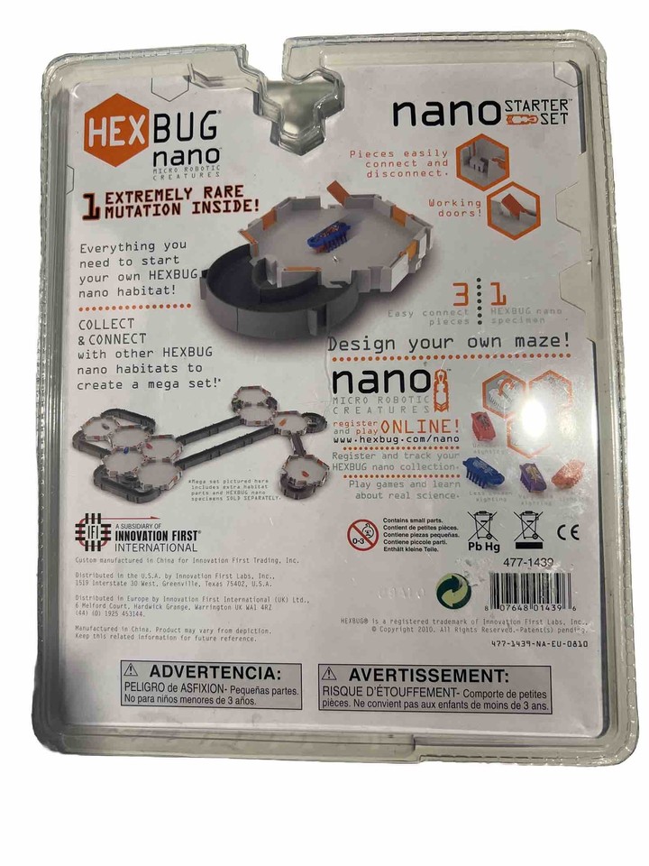 Hexbug Nano Starter Set Micro Robotic Creatures Extremely Rare Mutation ...