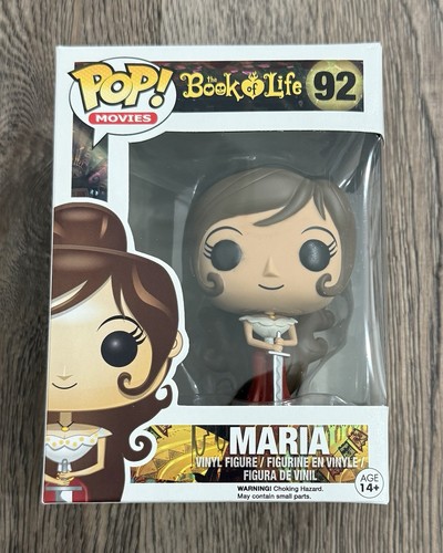 Funko Pop! Movies - The Book Of Life: Maria #92 Vaulted w/ Protector | eBay