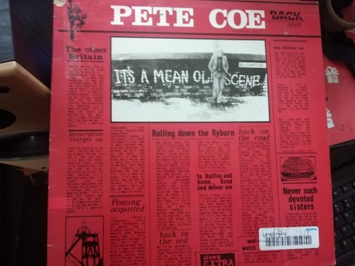 Pete Coe - Its a Mean Old Scene - Vinyl Album | eBay UK