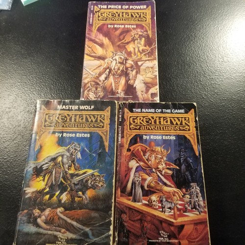 Dungeons and dragons Tsr Greyhawk Adventures Book 3 4 And 6 Rose Estes ...
