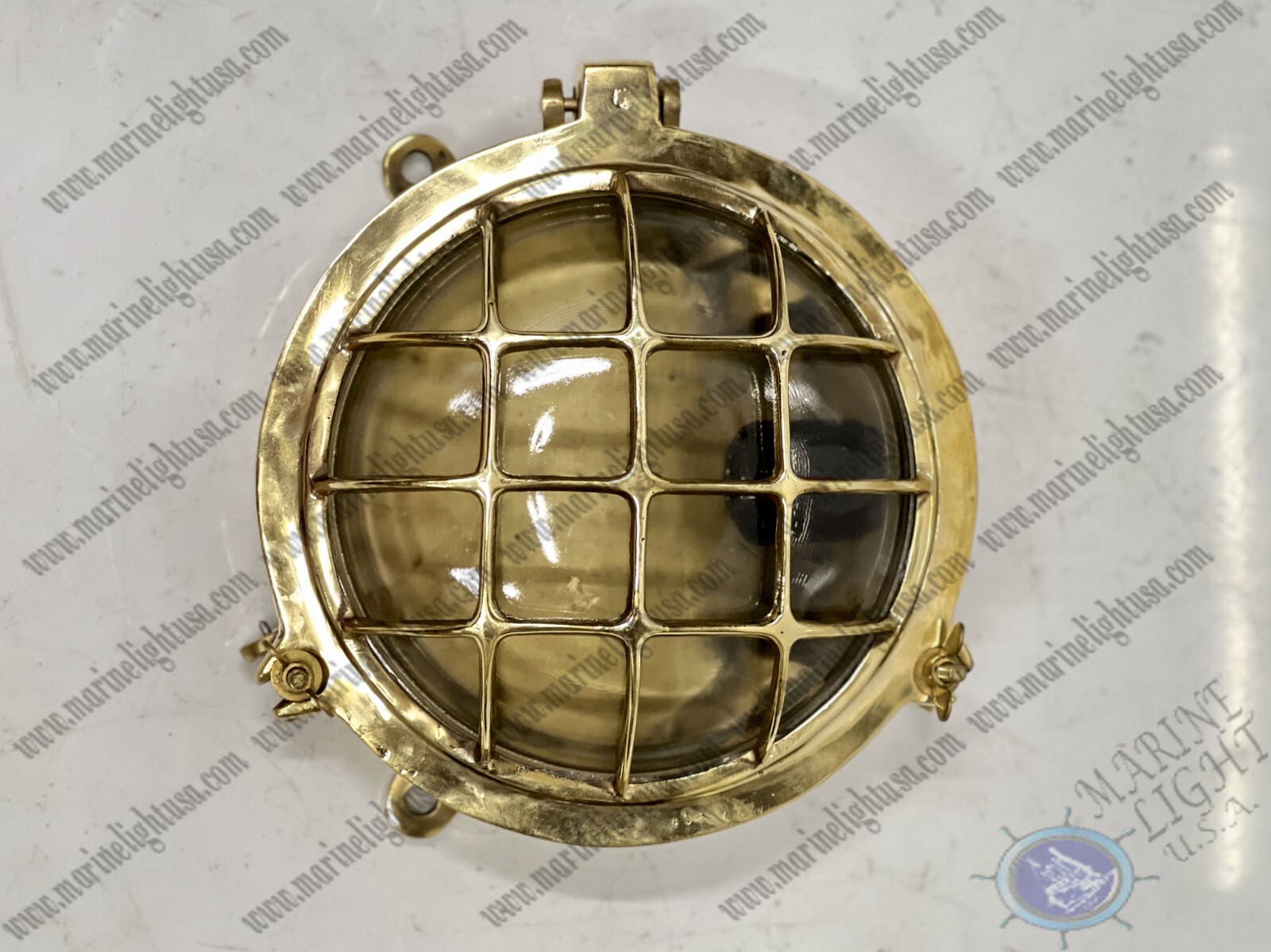 Retro Marine Solid Brass Ship Bulkhead Wall/Ceiling Mount Deck Light ...