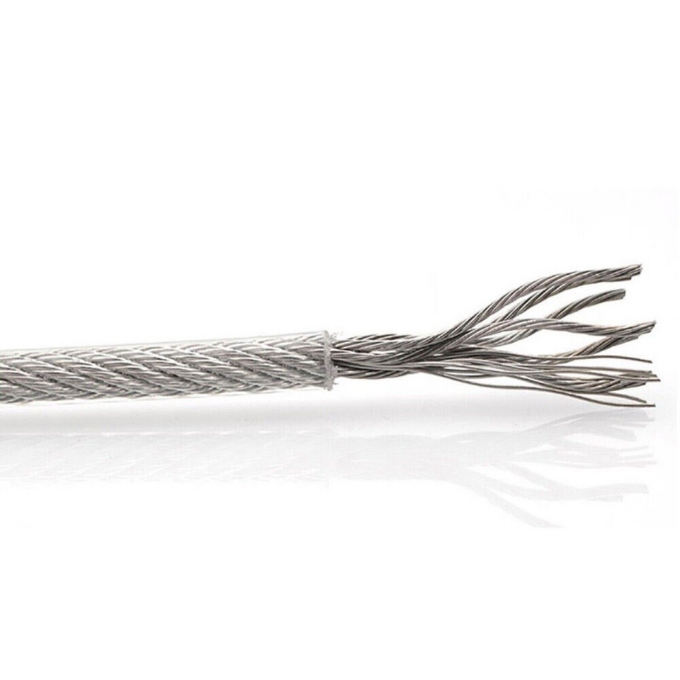 0.8mm - 12mm Wire Rope Cable Stainless Steel A2 Rigging Plastic Coated ...