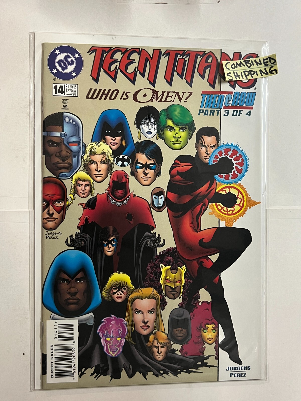 TEEN TITANS #14 Who is Omen? Then & Now Part 3 Of 4! DC Comics 1997 ...