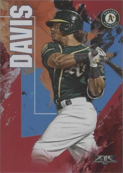 2019 Topps Fire - Flame #26 Khris Davis for sale online | eBay