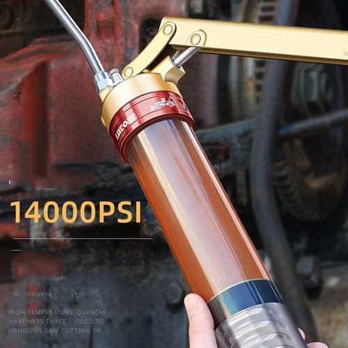 Grease Gun Manual Car High-pressure Transparent Greasing Equipment Tool ...