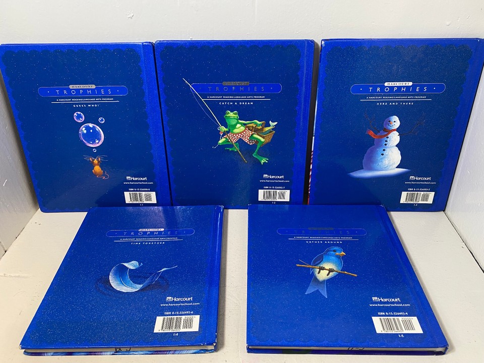 1st Grade Trophies Florida Student Reading Books (Set of 5)Harcourt ...