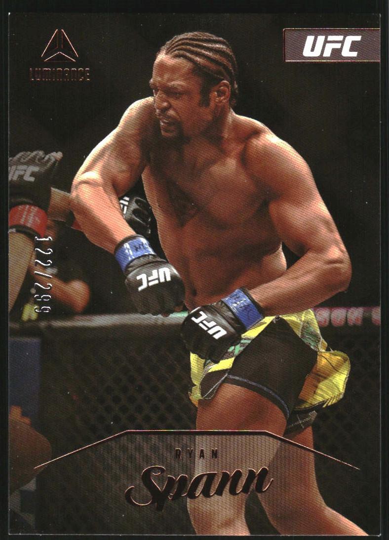 2023 Panini Chronicles UFC - Luminance Ryan Spann #160 Bronze /299 for ...