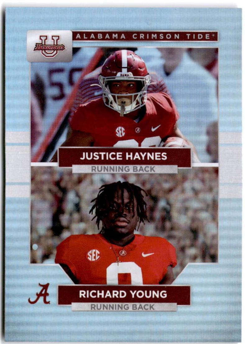 2023 Bowman University Alabama Crimson Tide - Justice Haynes, Richard ...