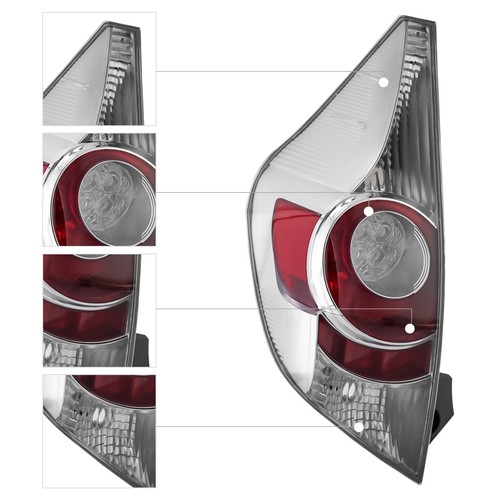 Left Driver Side Halogen Tail Light Assembly For 2012 2013 2014 Toyota ...