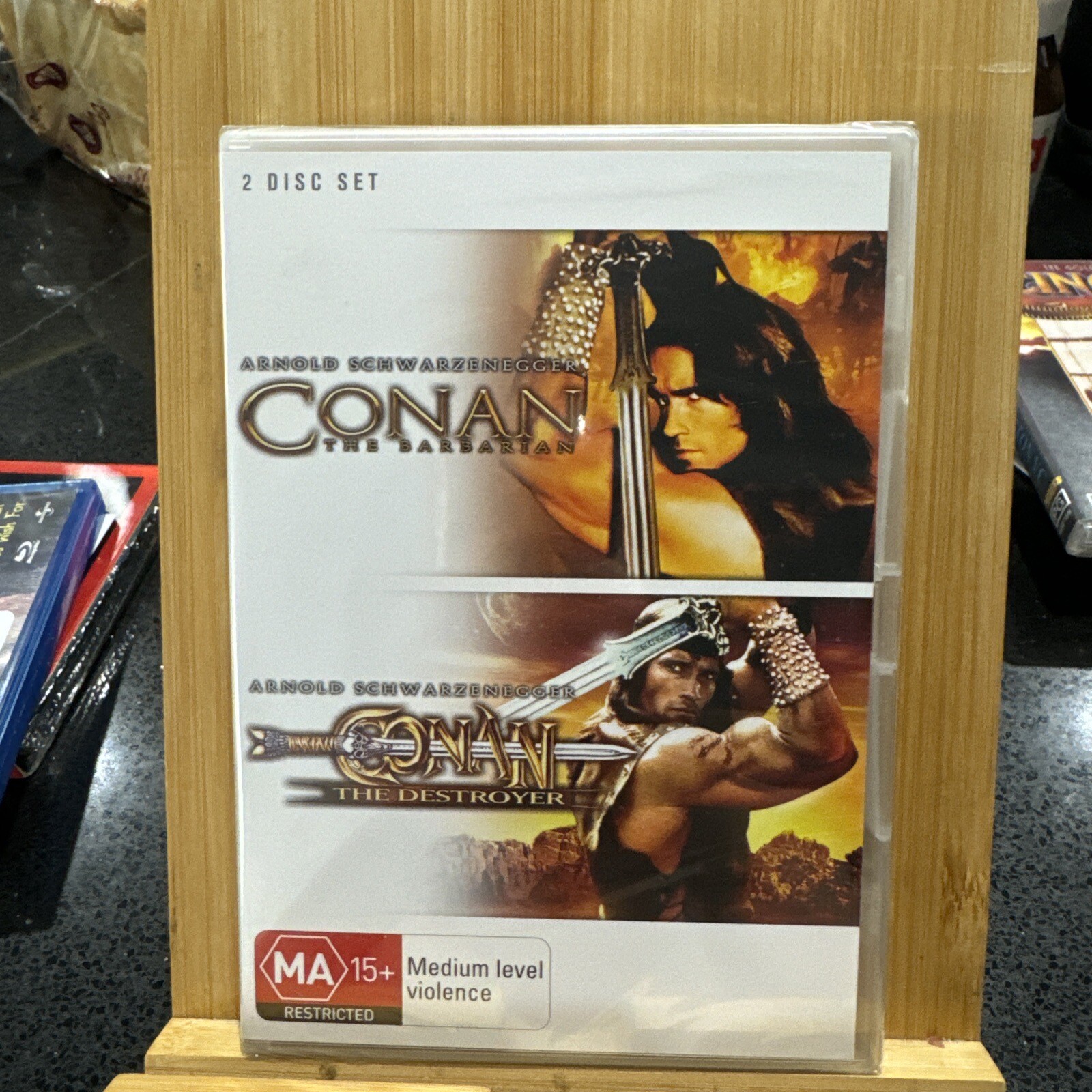 Conan The Barbarian Destroyer 2-disc DVD Set PAL Region 4 for sale ...