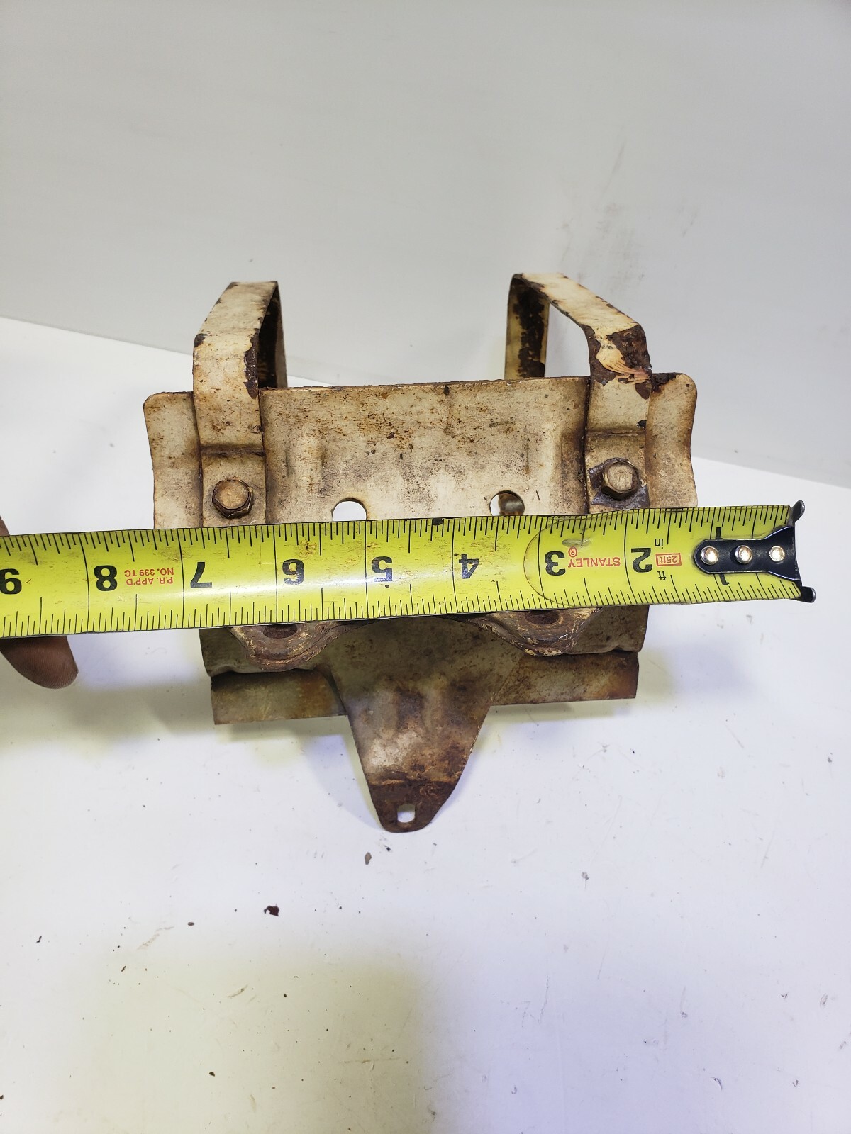 Tecumseh gas tank mount mounting support bracket and straps lawnmower ...