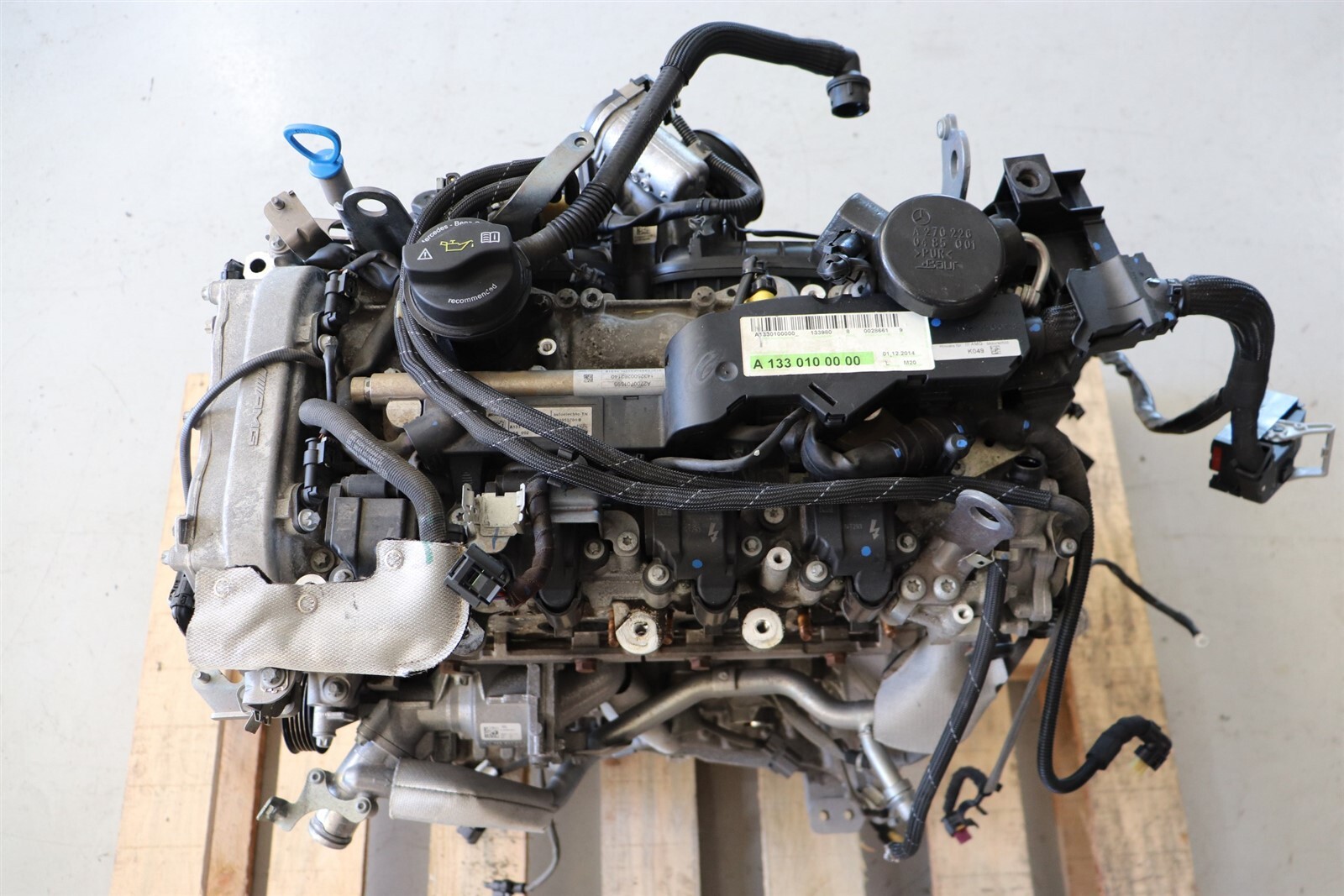 Mercedes Benz CLA45 AMG C117 2015 2.0L Turbo M133 Engine Motor J206 | eBay