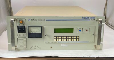 California Instruments 653XP AC Power Source, 653XP-CL-LK-ES-381 | eBay