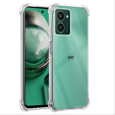 For HMD Pulse Case , Clear Silicone Shockproof Gel Phone Cover | eBay UK