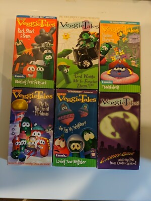 VeggieTales VHS - Lot of 6 | eBay