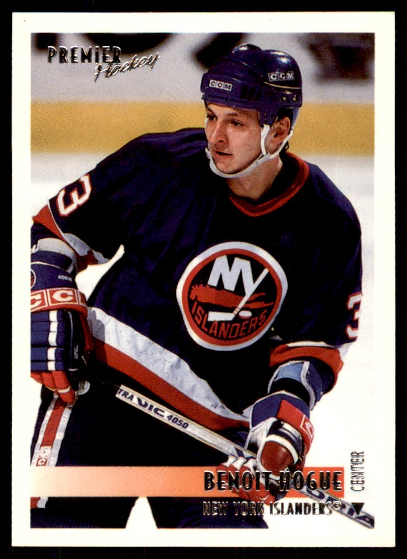 1994-95 Topps Premier Benoit Hogue New York Islanders #26 | eBay