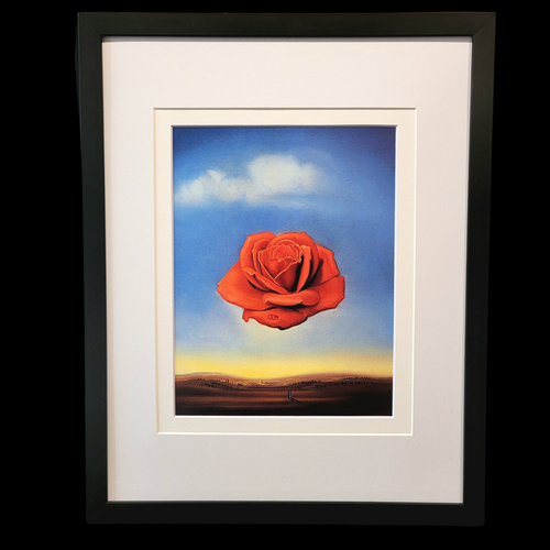 Salvador Dali "The Meditative Rose" Surrealism Framed Print Free ...