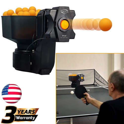 Table Tennis Robot Automatic Ping Pong Ball Machine Training Aids Sport ...