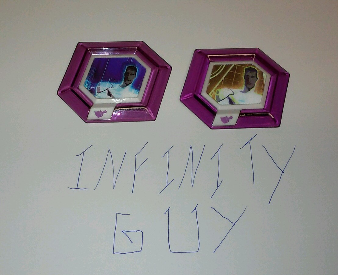 DISNEY INFINITY Power Disc Lot Tron Terrain & Sky Holgram Rare TRU On ...