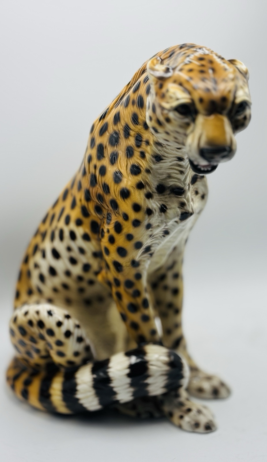 Mid Century Ronzan Large Leopard Sculpture MADE IN ITALYのeBay公認海外通販｜セカイモン