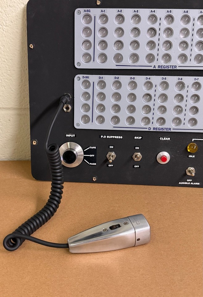 Lost in Space Jupiter 2 Flight Deck Burroughs B205 Console Microphone ...