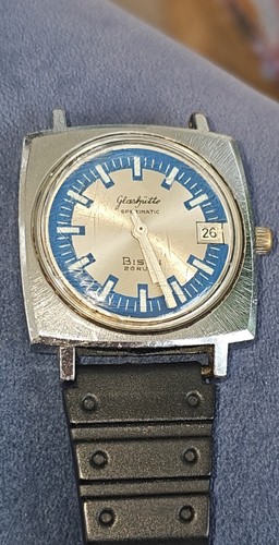 Glashutte original Spezimatic Bison Watch, Working In Good Vintage Con ...