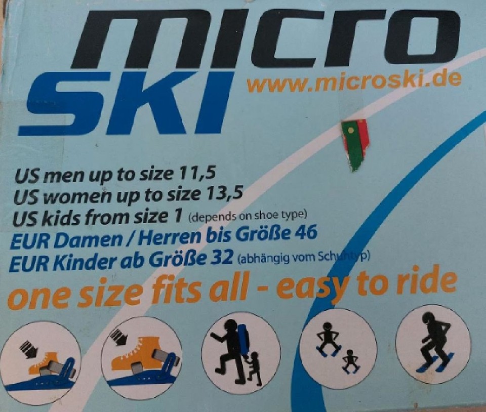 Microski Kurzski Miniski Snowblades Ski Schuhe Stiefel Boots | eBay UK