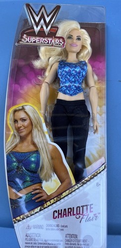WWE Superstars Charlotte Flair Doll Articulated 12" Fashion Barbie ...