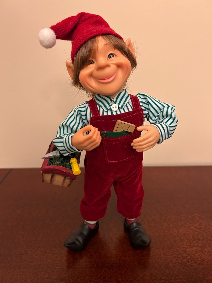 With TOOL BOX- Celebrate It Christmas Treasures Darling Elf - Karen ...