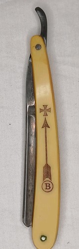 RARE Antique Vintage Wade & Butcher Sheffield England Straight Razor ...