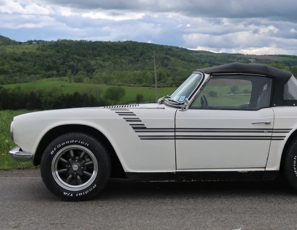 New 1969-1976 Triumph TR6 OEM Die Cut Side Stripe Kit | eBay