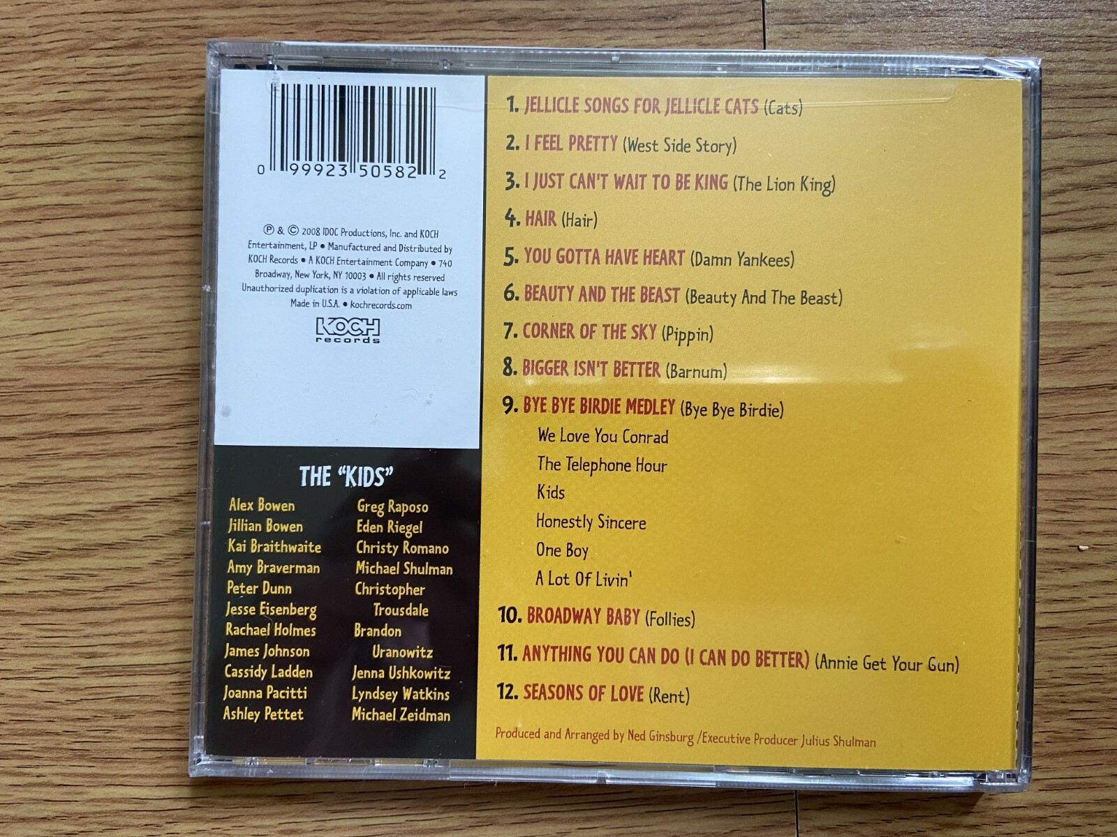 The Broadway Kids - Back on Broadway (2008) for sale online | eBay