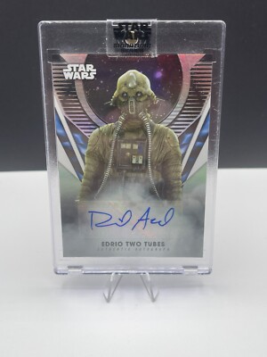 David Acord Edrio Two Tubes 2023 Topps Star Wars Signature Series ...
