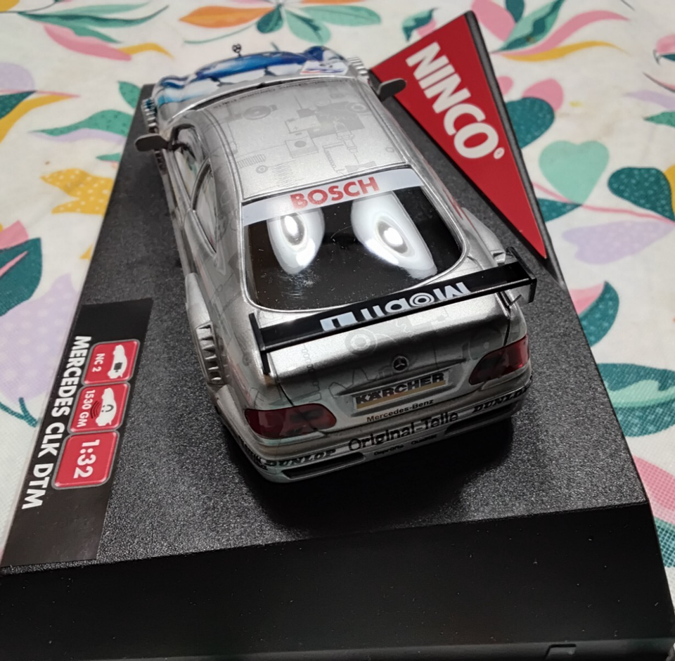 NINCO 1/32 Scale Mercedes CLK DTM Slot Car, New in Original Case, Check ...