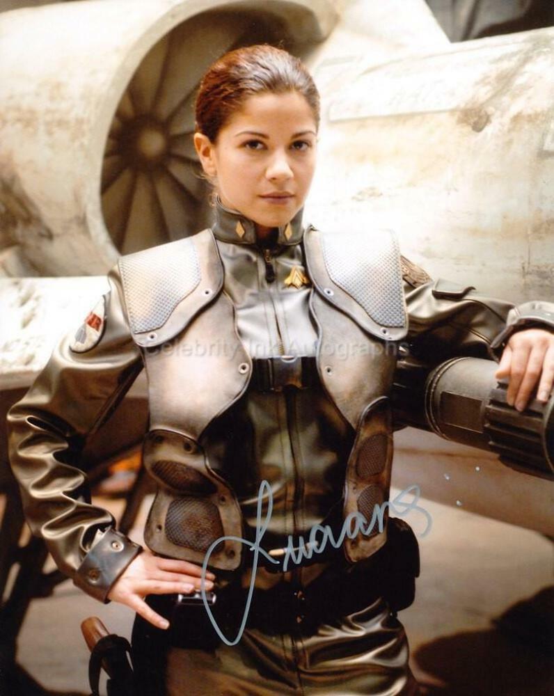 LUCIANA CARRO as Kat - Battlestar Galactica GENUINE SIGNED AUTOGRAPH | eBay